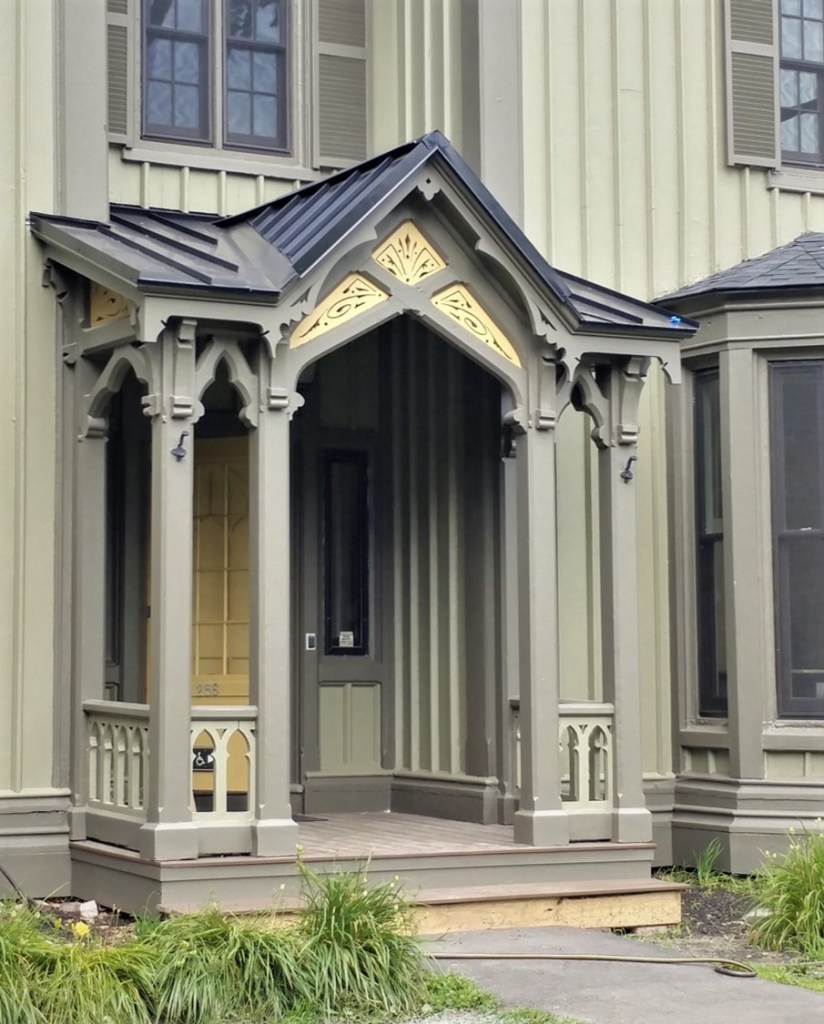 A Gothic Revival Portico - Your Historic House