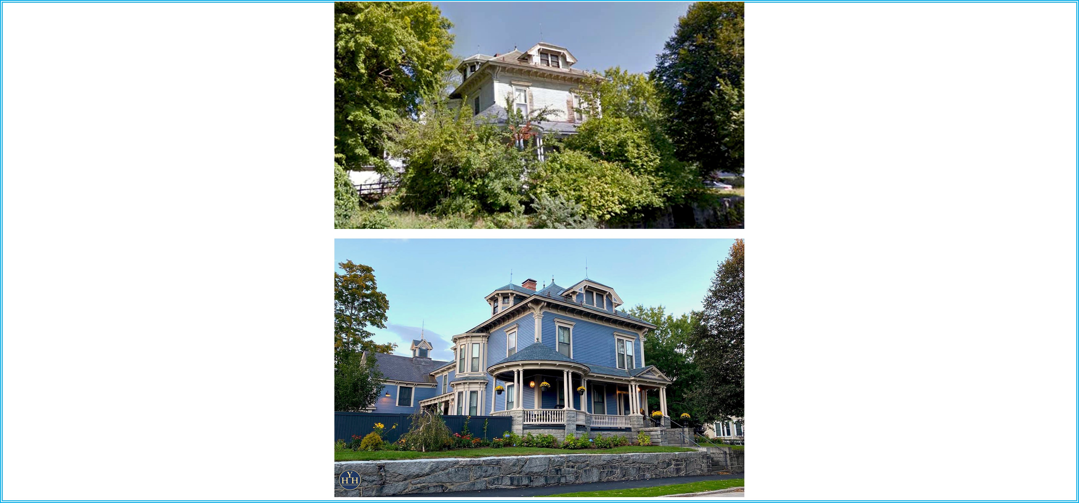 Before & After ~ Dodge House - Your Historic House