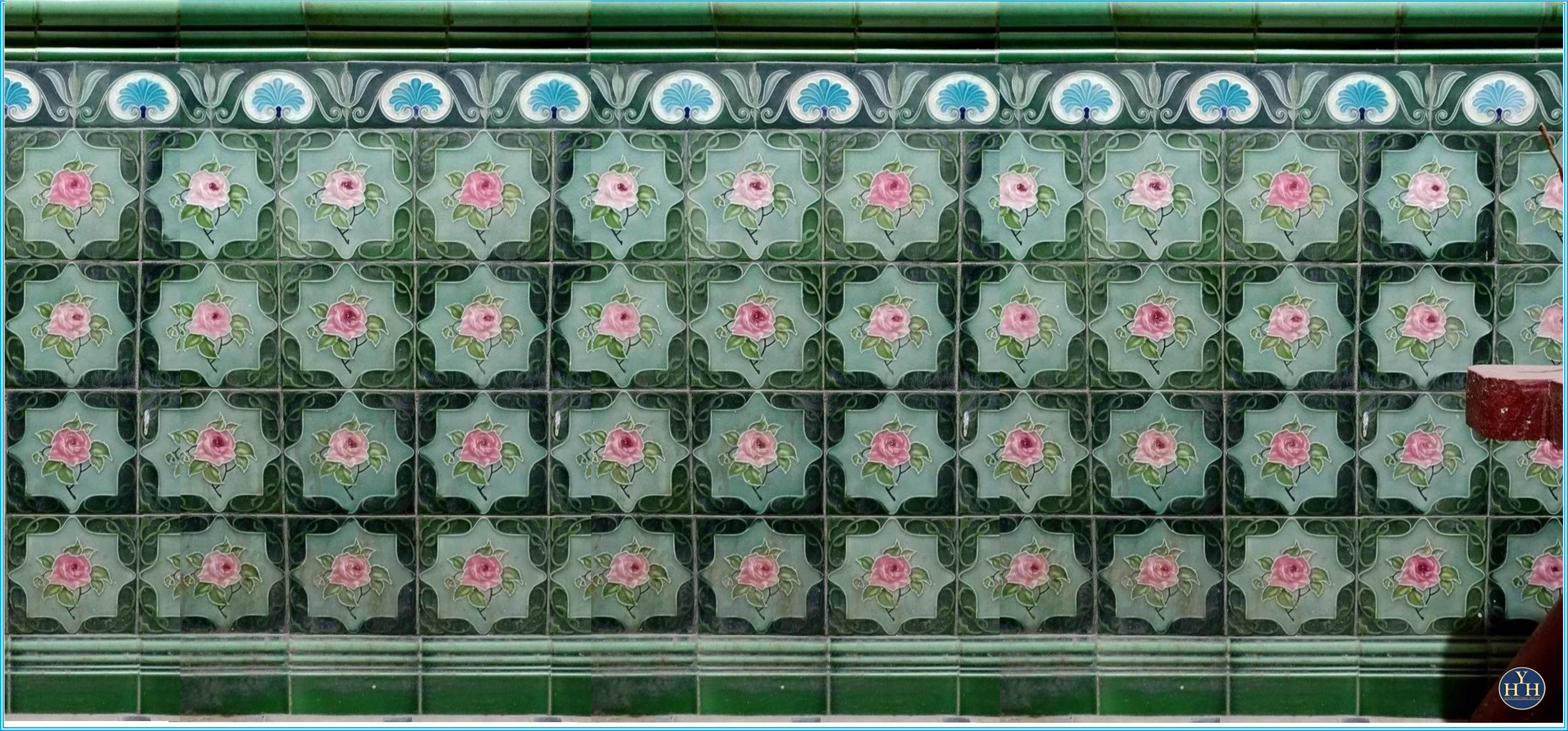 English Victorian Ceramic Tile - Your Historic House