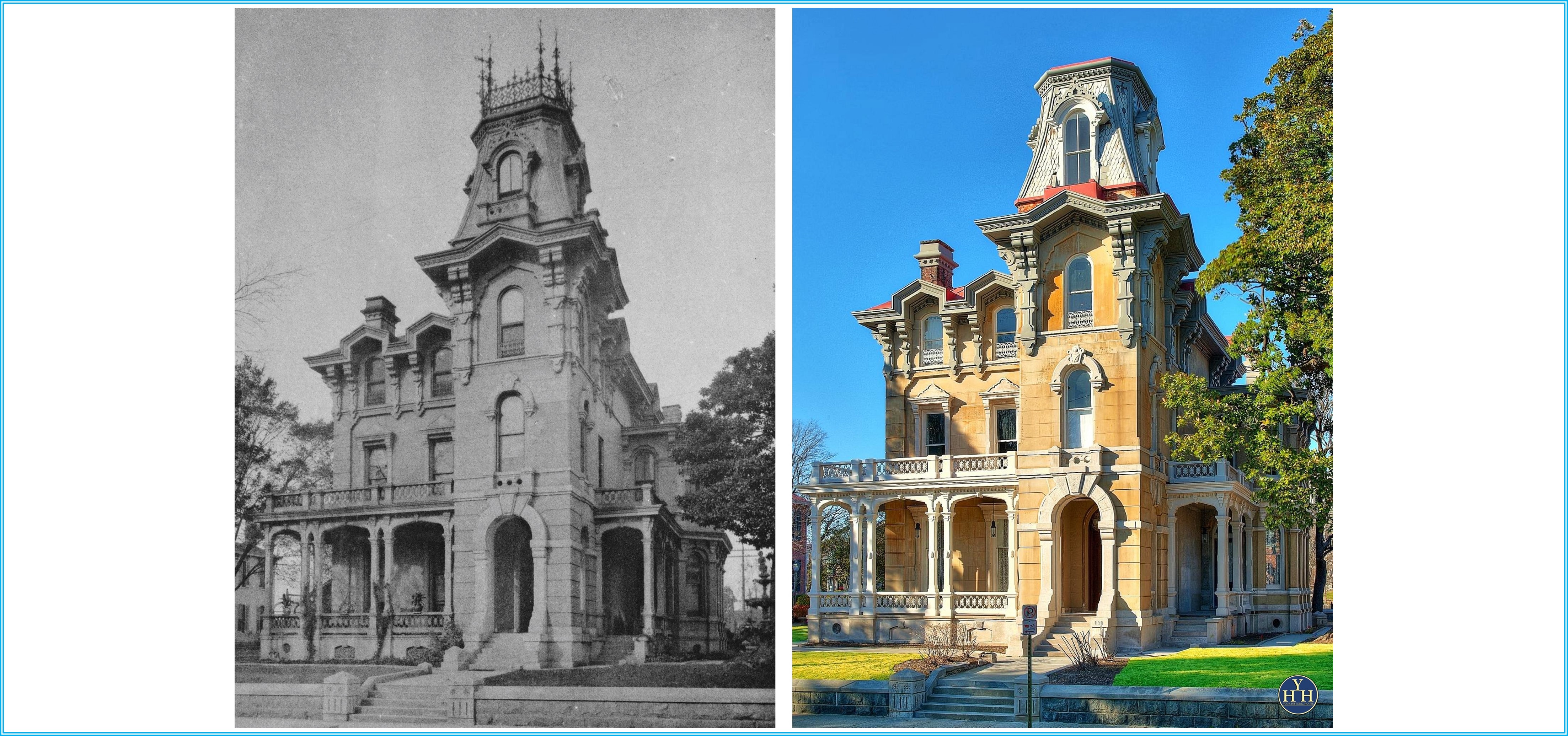 Then & Now ~ James Lee House - Your Historic House