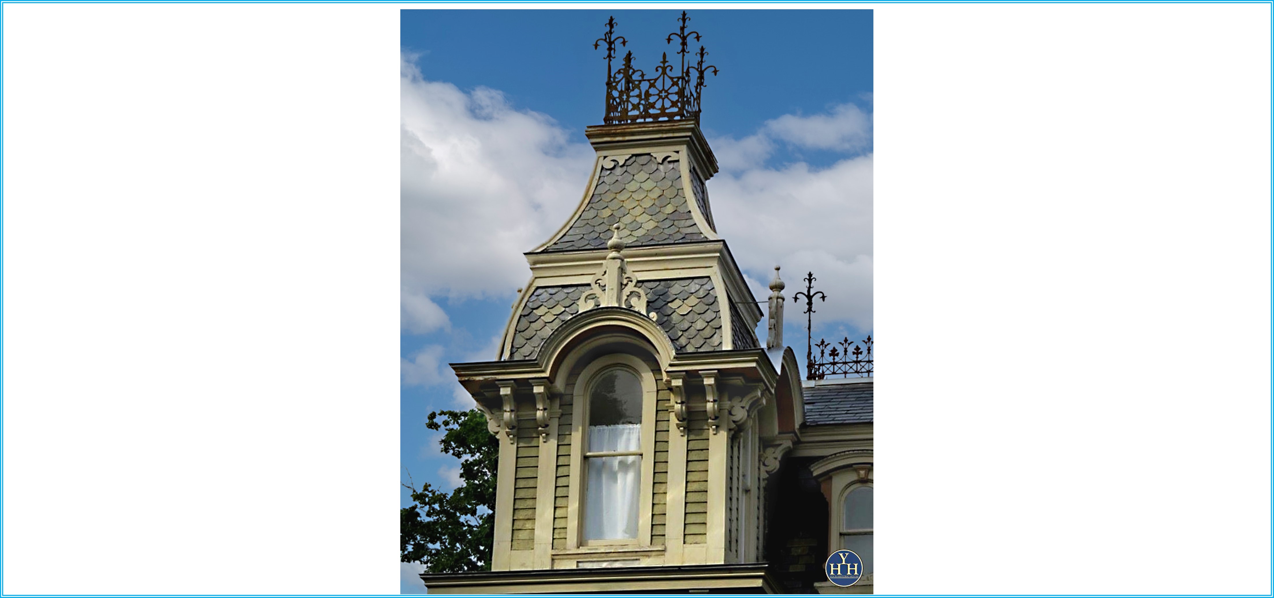 Mansard Monday ~ A Spectacular Tower - Your Historic House