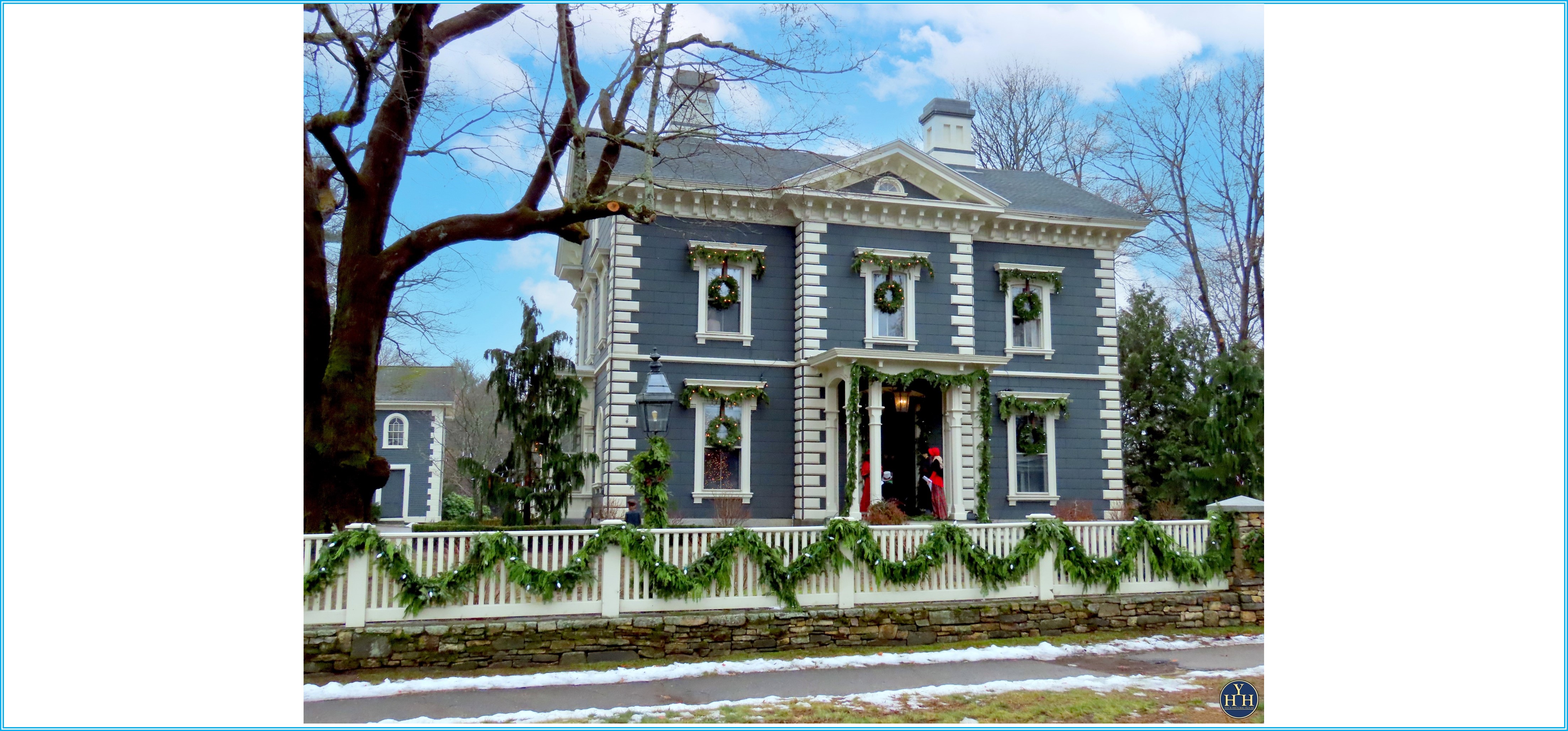 Holiday Season Italianate House - Your Historic House