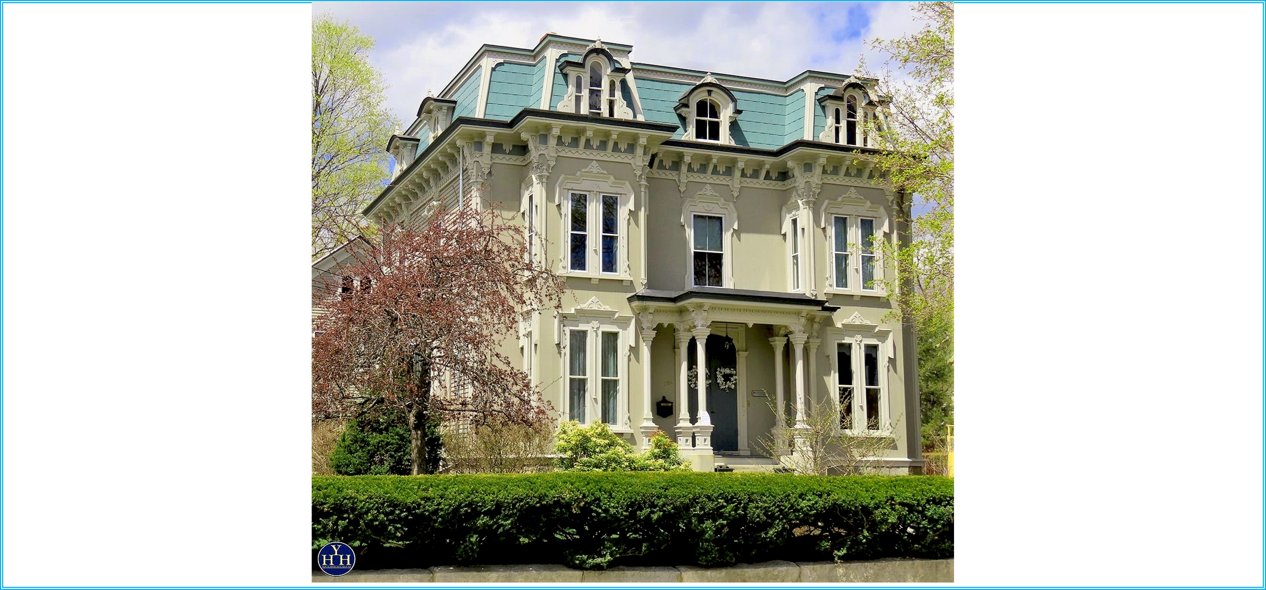 Mansard Monday ~ Lovely Second Empire House - Your Historic House