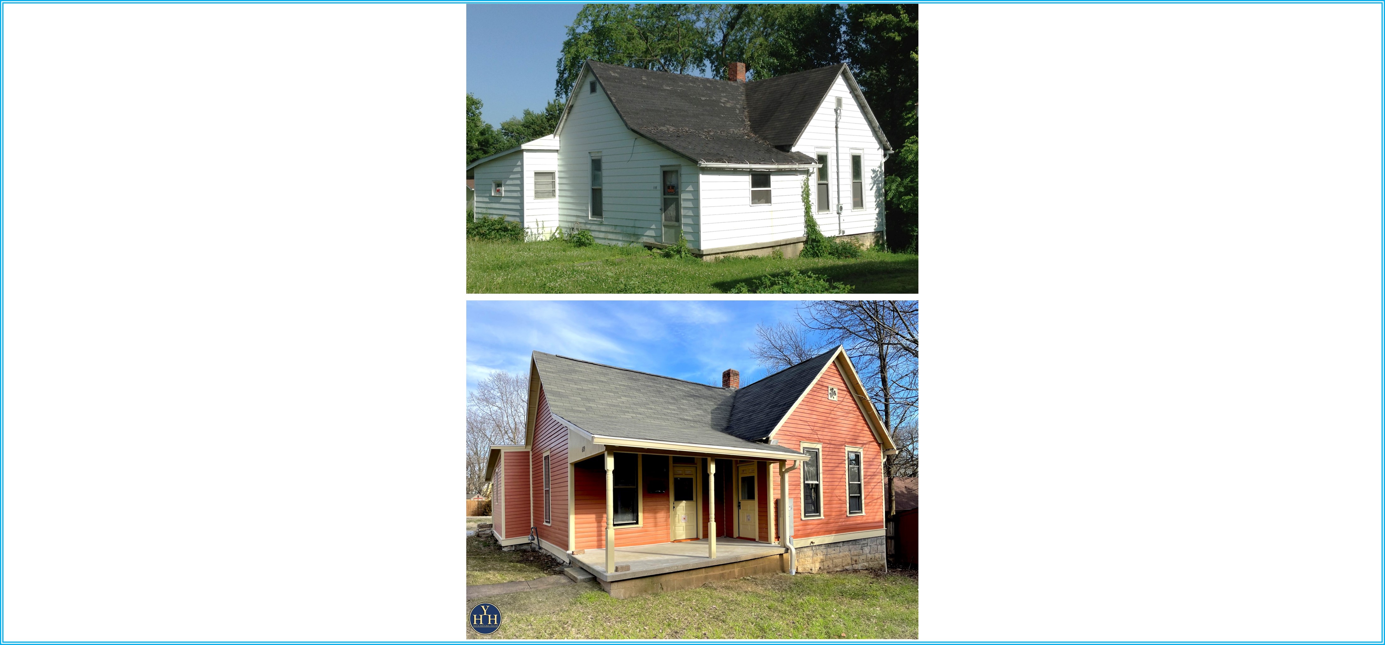 Before & After ~ Affordable Housing Rehabilitation - Your Historic House