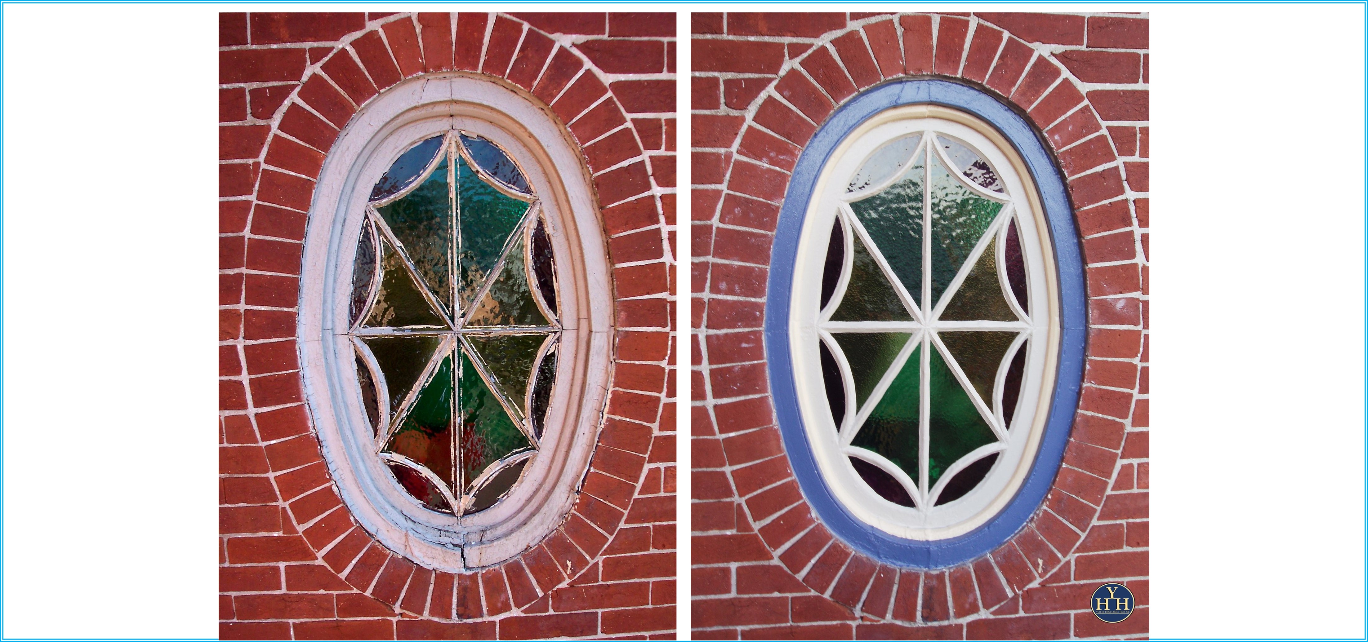 Before & After ~ Restored Spider Web Window - Your Historic House