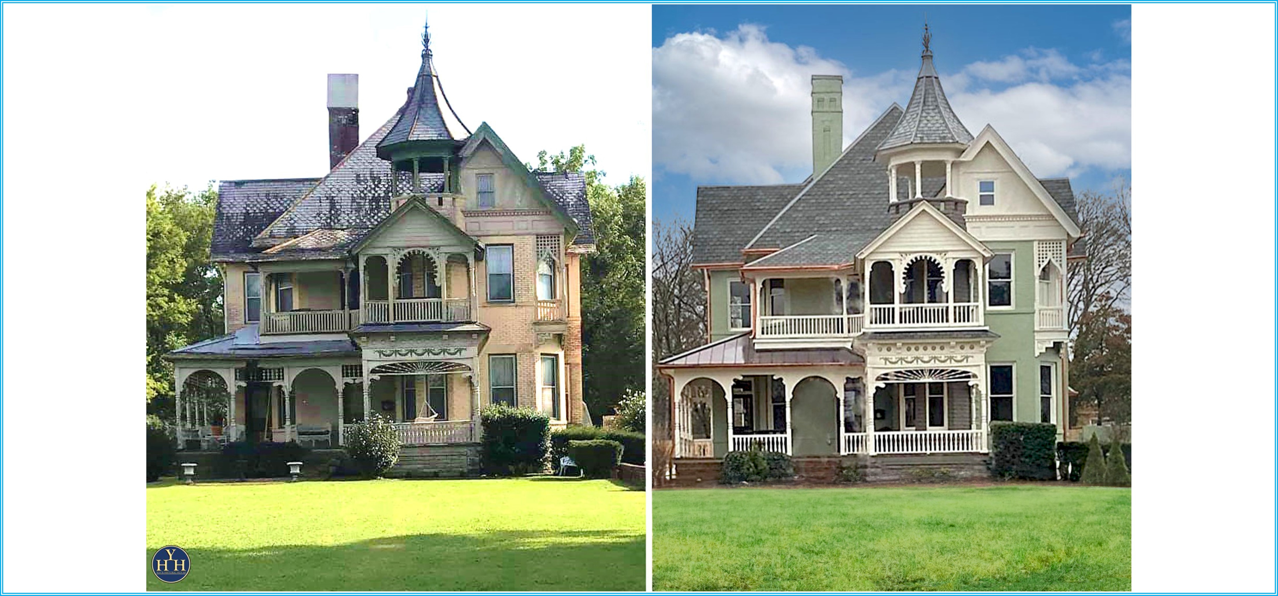 Before & After ~ I.W.P. Buchanan House - Your Historic House
