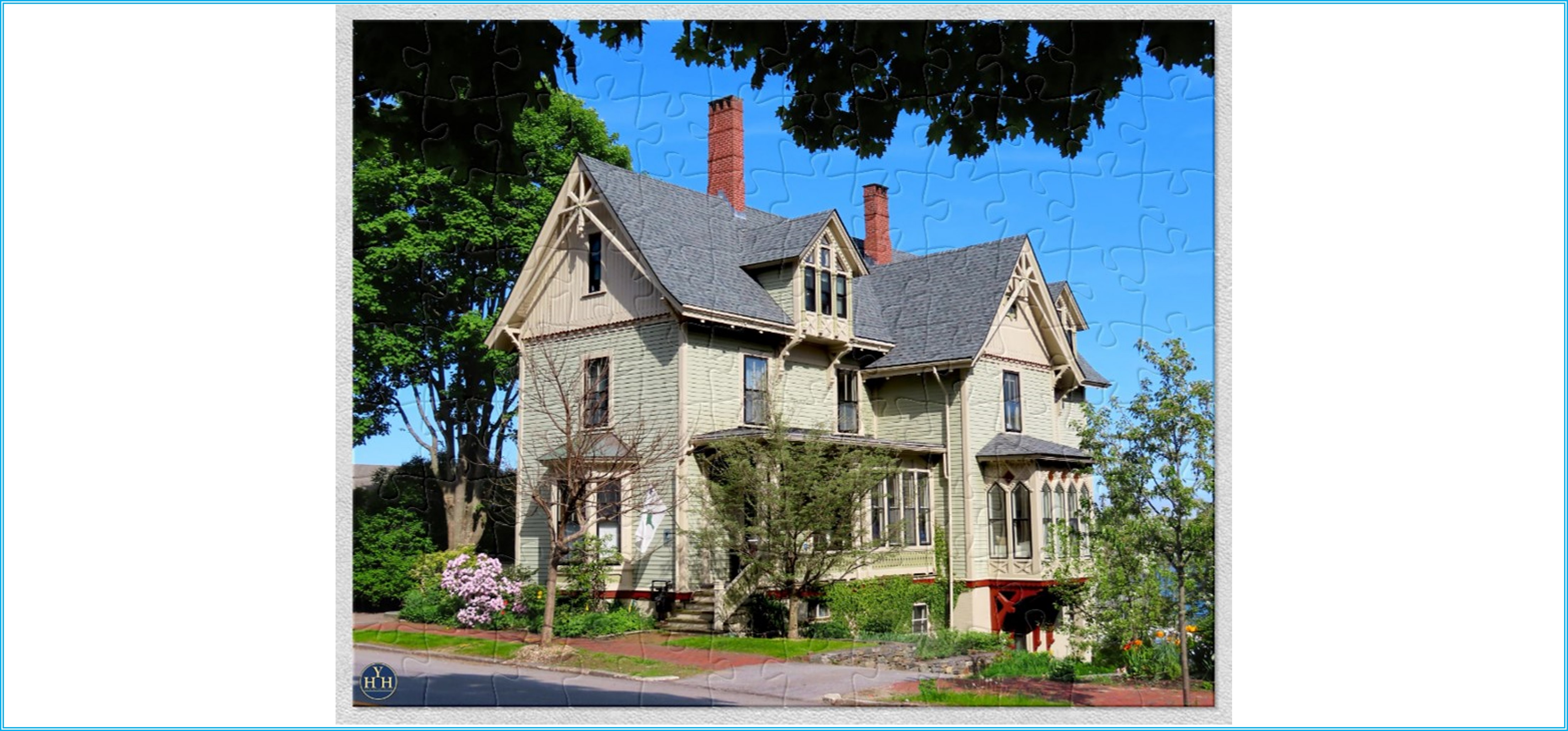 Stick Style Samuel D. Rumery House Puzzle - Your Historic House