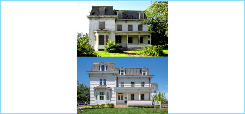 Before & After ~ The T. Thomas Fortune House - Your Historic House